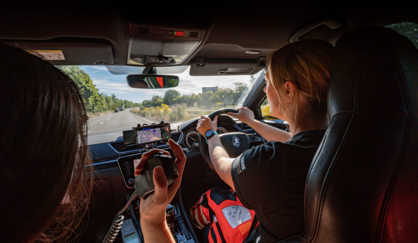 Two years of service for our Critical Care Paramedic car | Hampshire ...