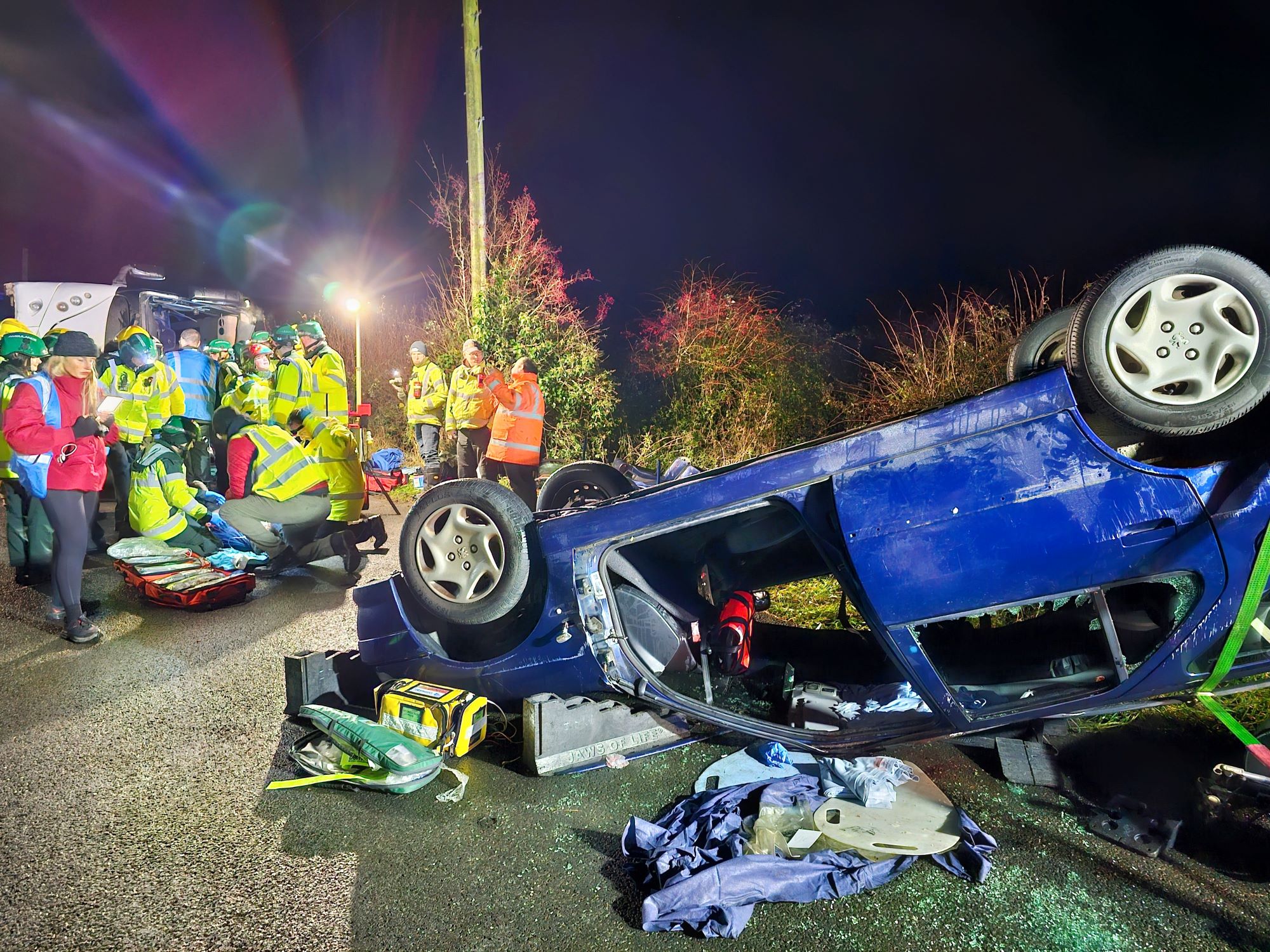 Multi-casualty exercise on the Isle of Wight | Hampshire and Isle of ...