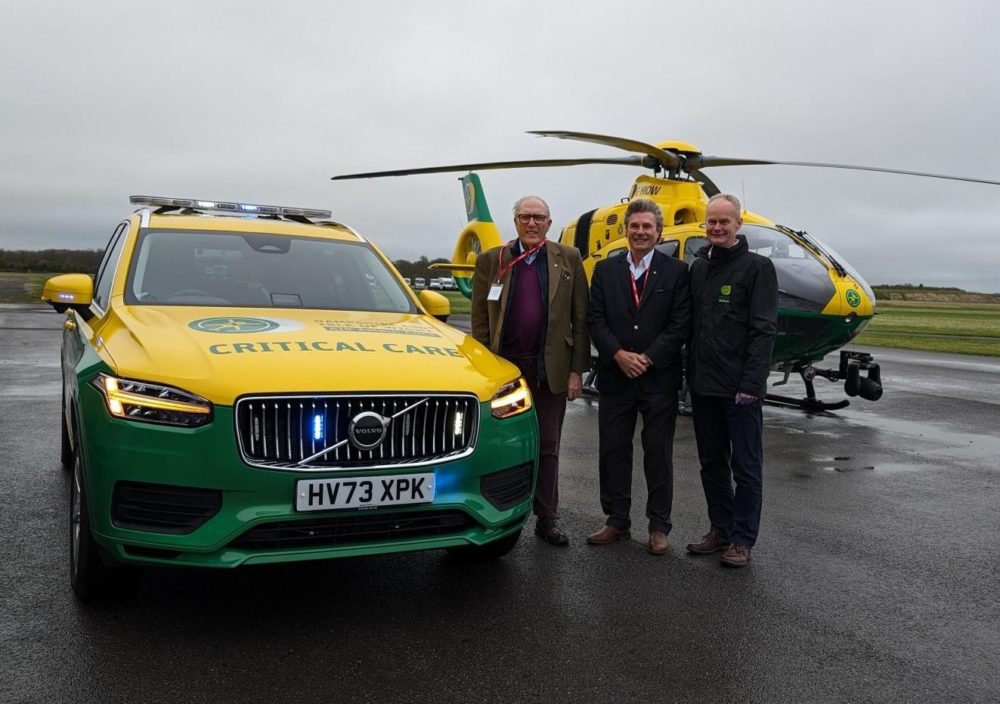 New Emergency Response Vehicle donated by the HELP Appeal | Hampshire ...