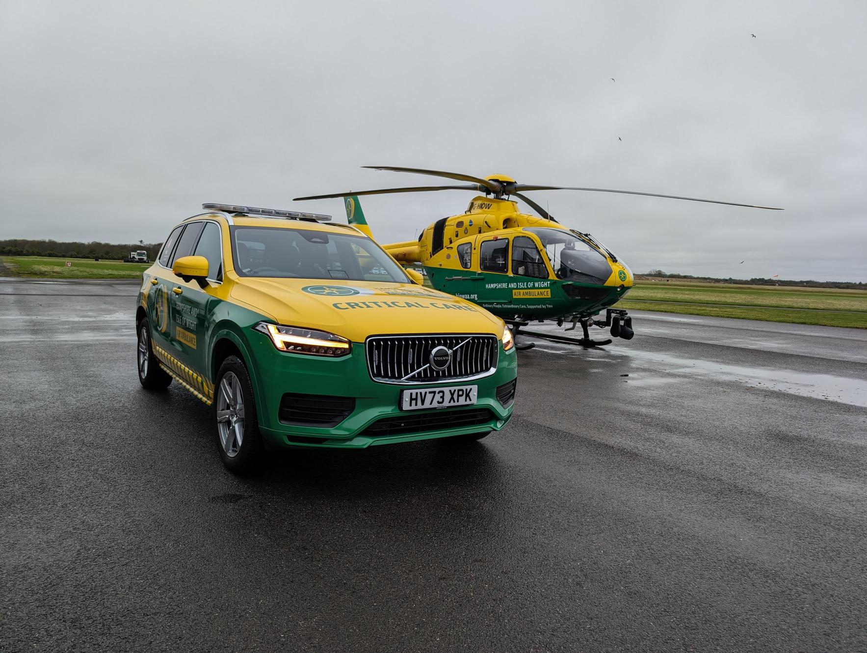 HELP Appeal funds new emergency response vehicle | Hampshire and Isle ...