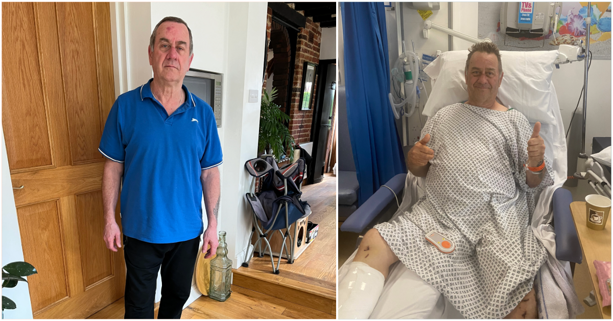 Chris' story | Hampshire and Isle of Wight Air Ambulance