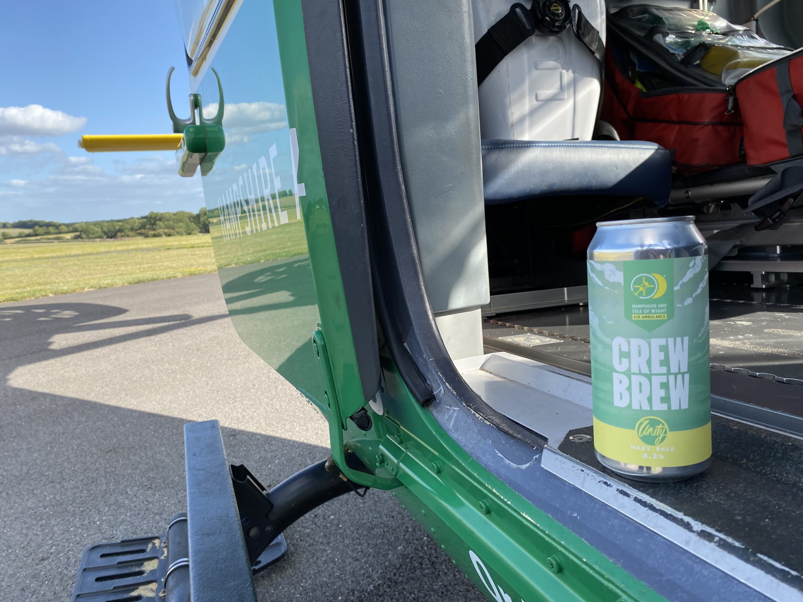 'Crew Brew': IPA launched to mark 18 years of service | Hampshire and ...