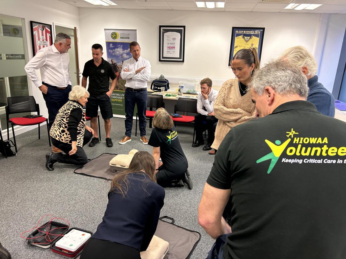 Local motor group staff become latest life-savers | Hampshire and Isle ...