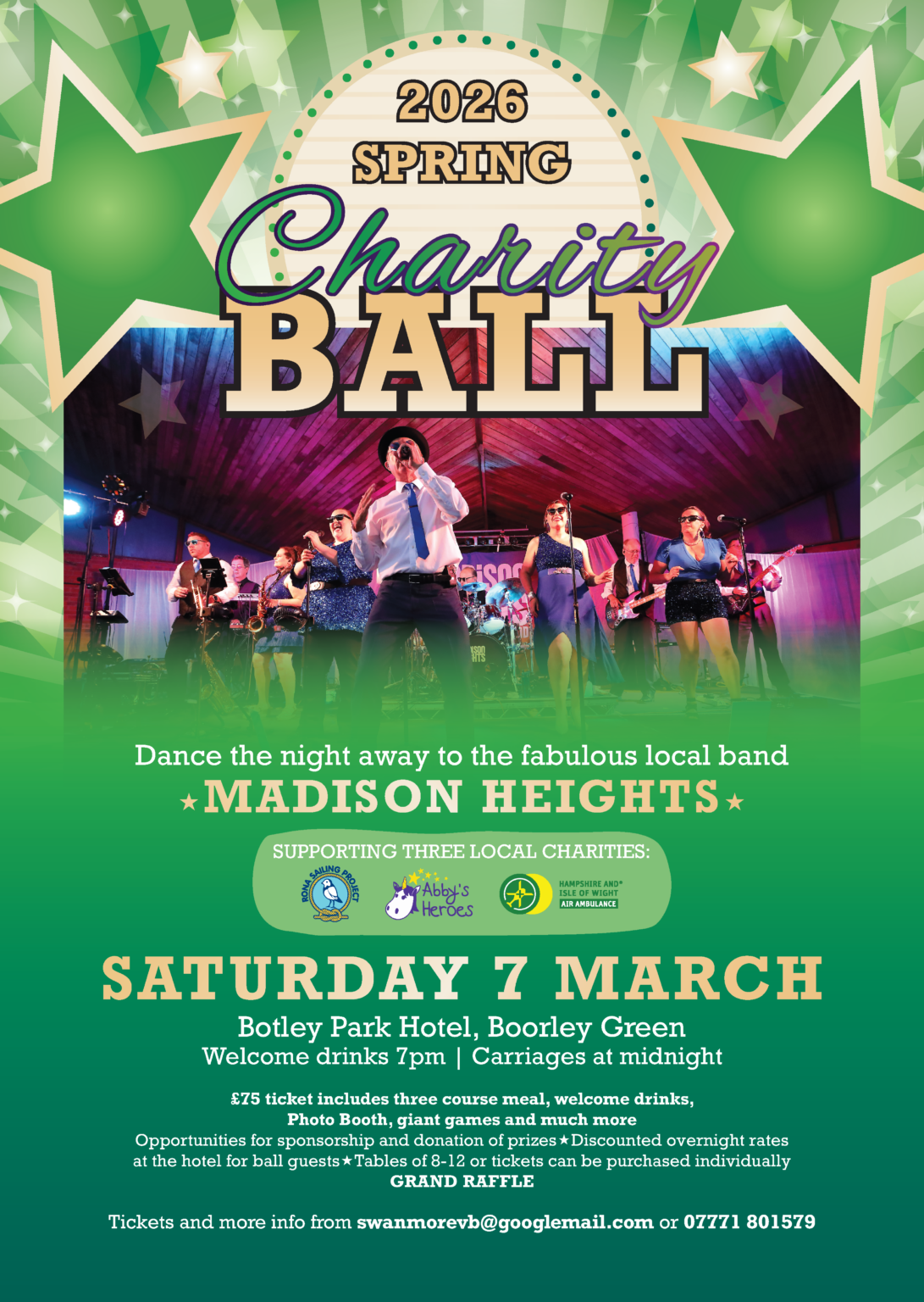 Swanmore Village Ball | Hampshire and Isle of Wight Air Ambulance