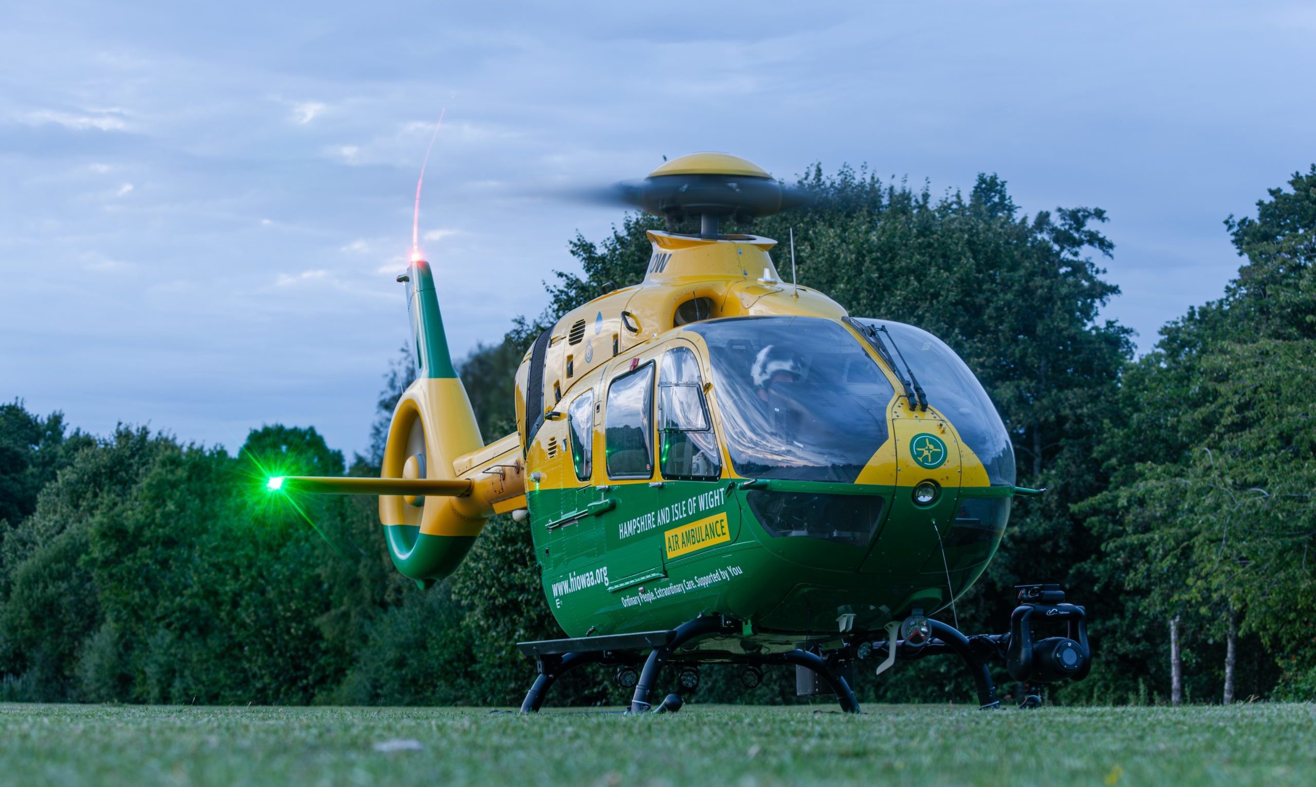 12,000 flights for your Air Ambulance | Hampshire and Isle of Wight Air ...