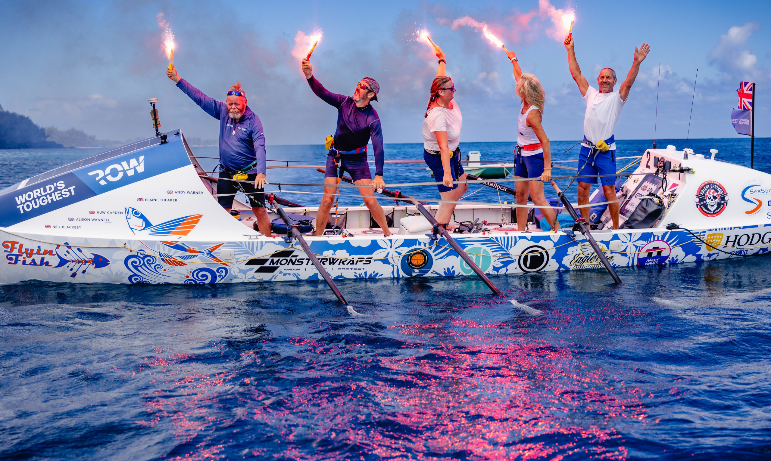 Two world records set by Pacific rowers | Hampshire and Isle of Wight ...