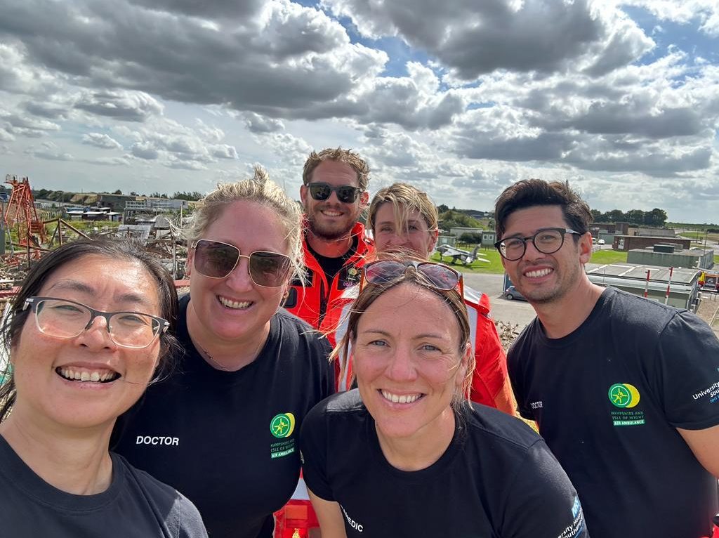 New crew undergo rigorous training | Hampshire and Isle of Wight Air ...
