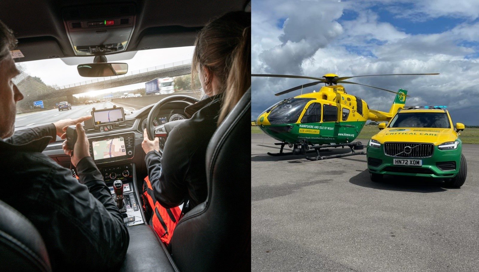 Two years of service for our Critical Care Paramedic car | Hampshire and Isle of Wight Air Ambulance