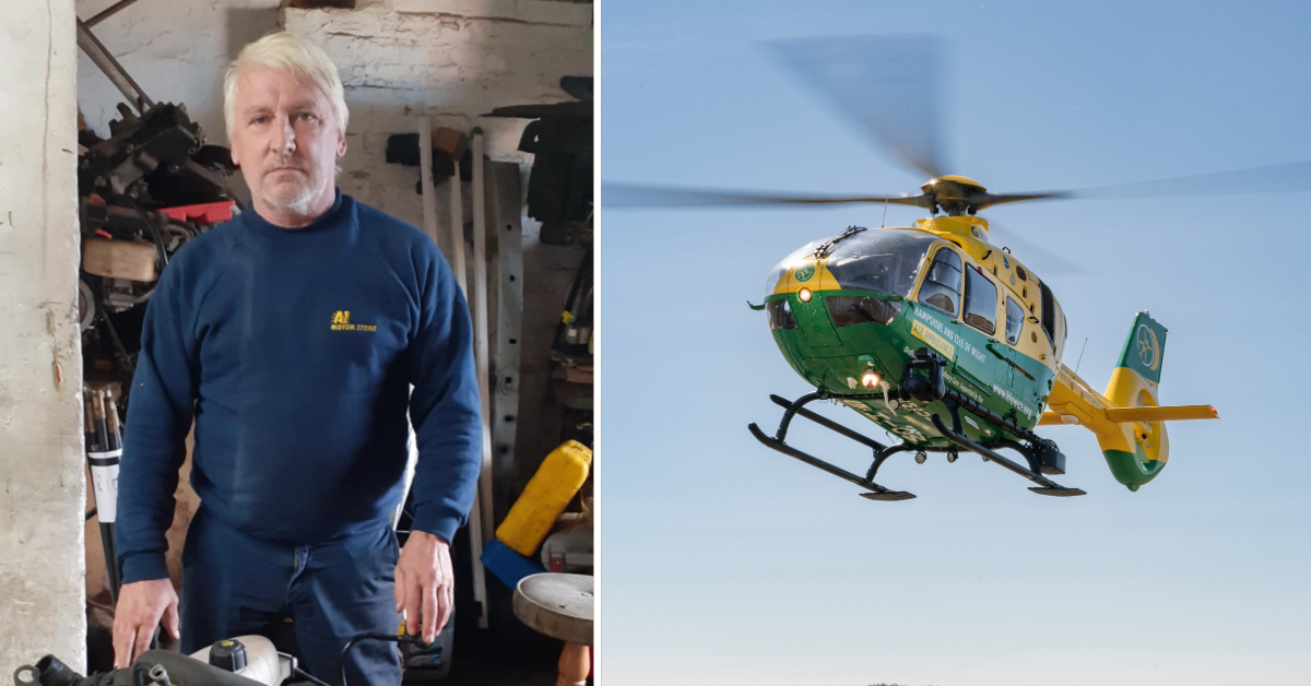 Charlie's story | Hampshire and Isle of Wight Air Ambulance