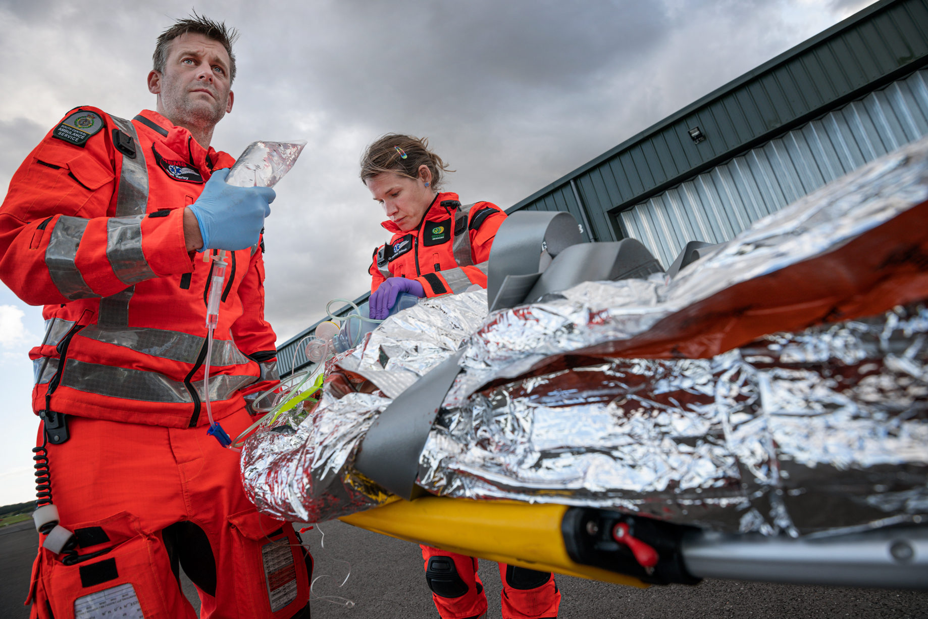 10 years since first Air Ambulance blood transfusion | Hampshire and ...