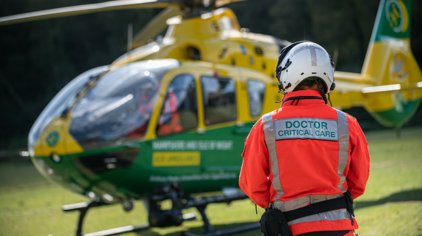 Fellow doctors join the team | Hampshire and Isle of Wight Air Ambulance